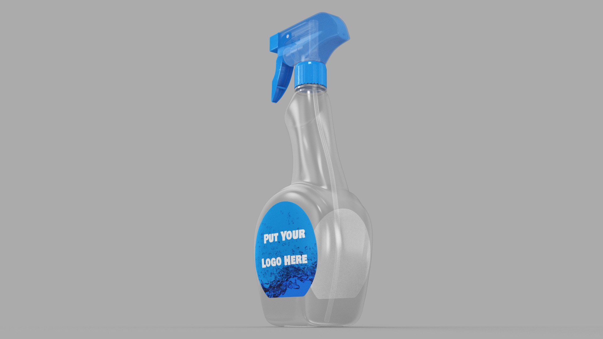 Spray bottle model - TurboSquid 1632825