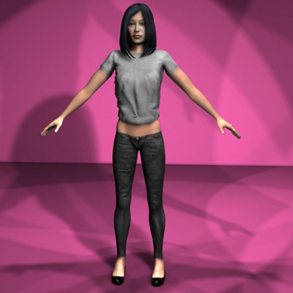 body character 3d model