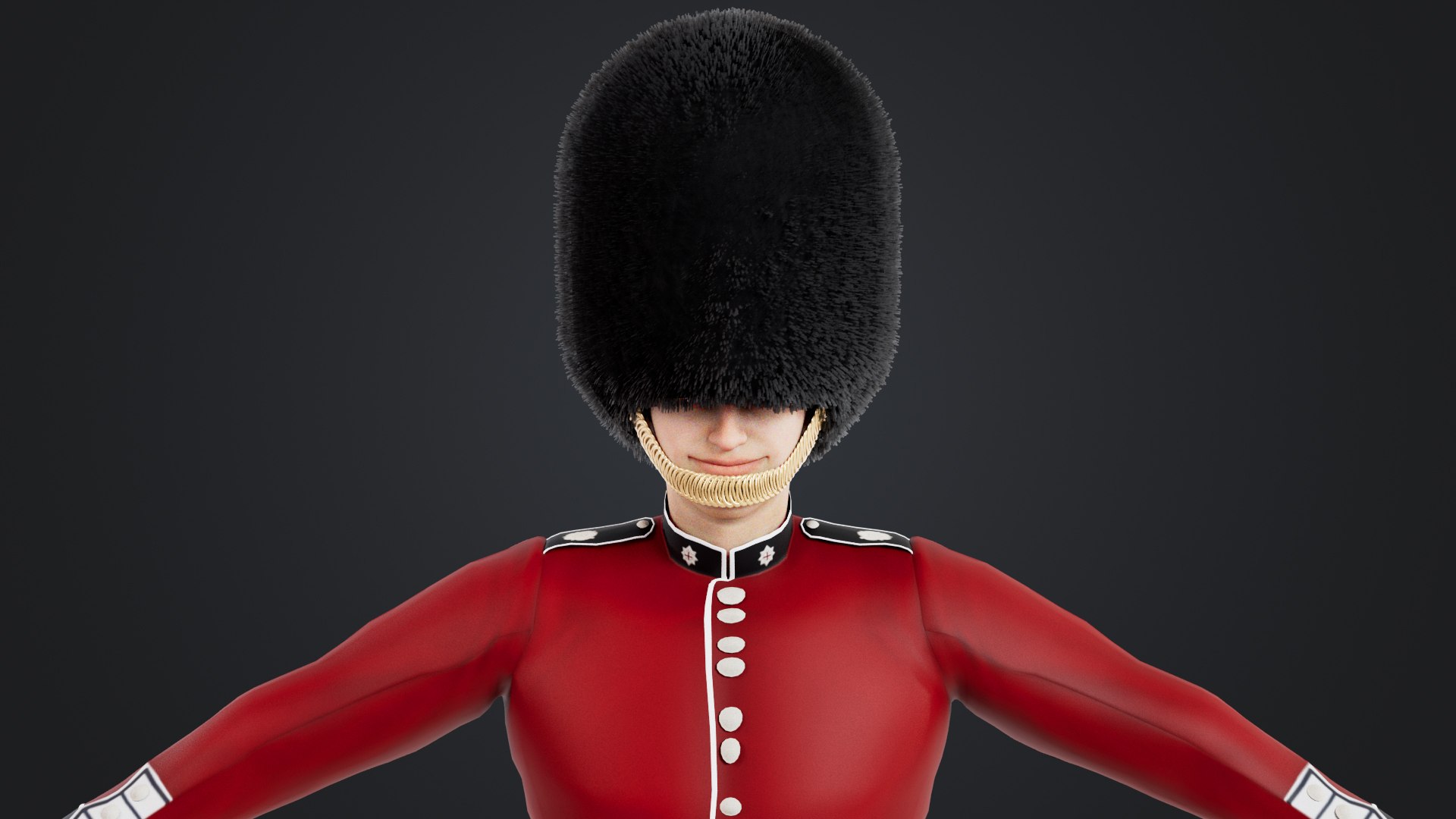 British Honour Guard Model - TurboSquid 2329616