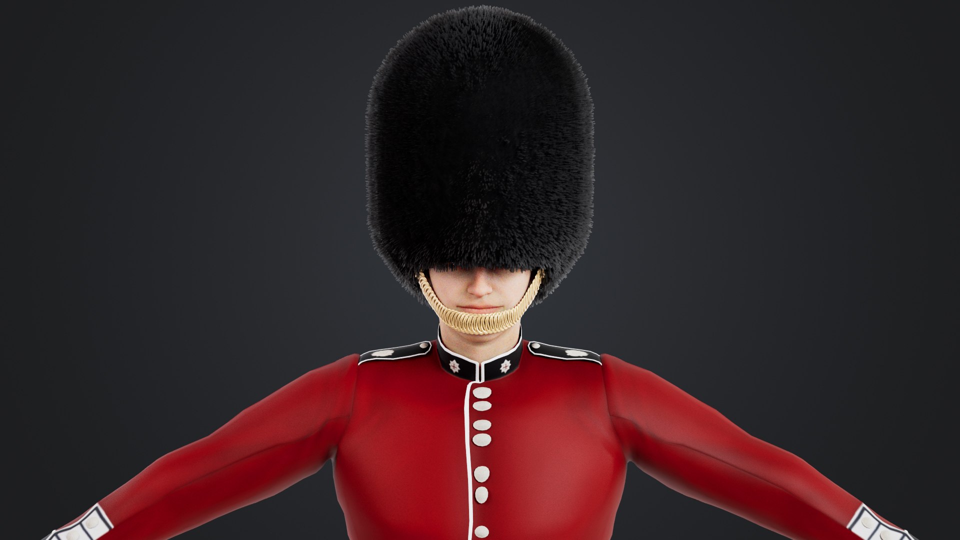 British Honour Guard Model - TurboSquid 2329616