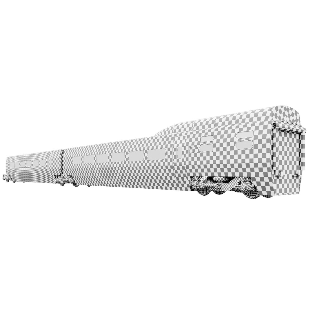 3D TGV PBKA THALYS - TurboSquid 2348658