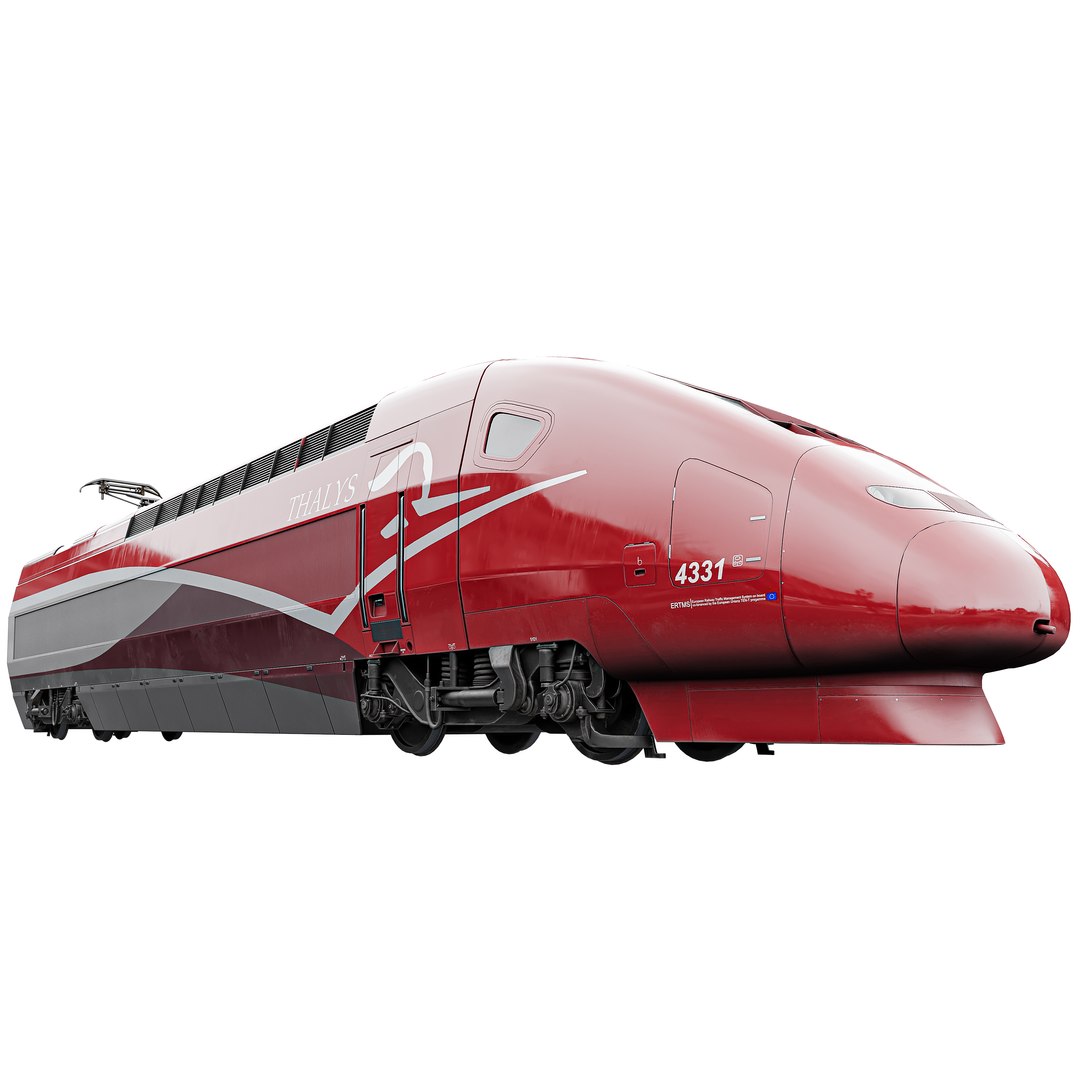 3D TGV PBKA THALYS - TurboSquid 2348658