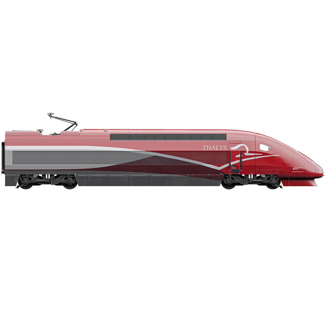 3D TGV PBKA THALYS - TurboSquid 2348658
