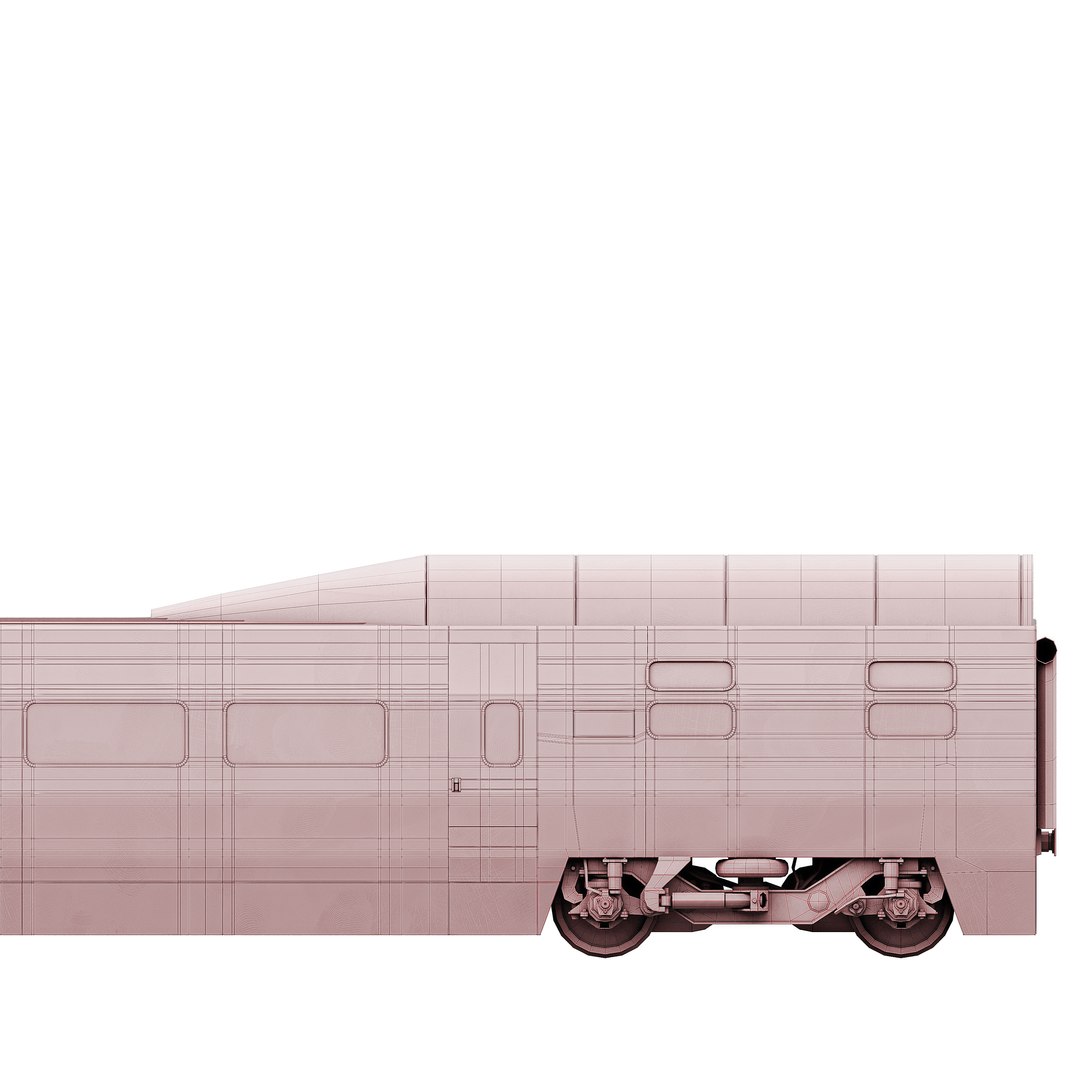 3D TGV PBKA THALYS - TurboSquid 2348658