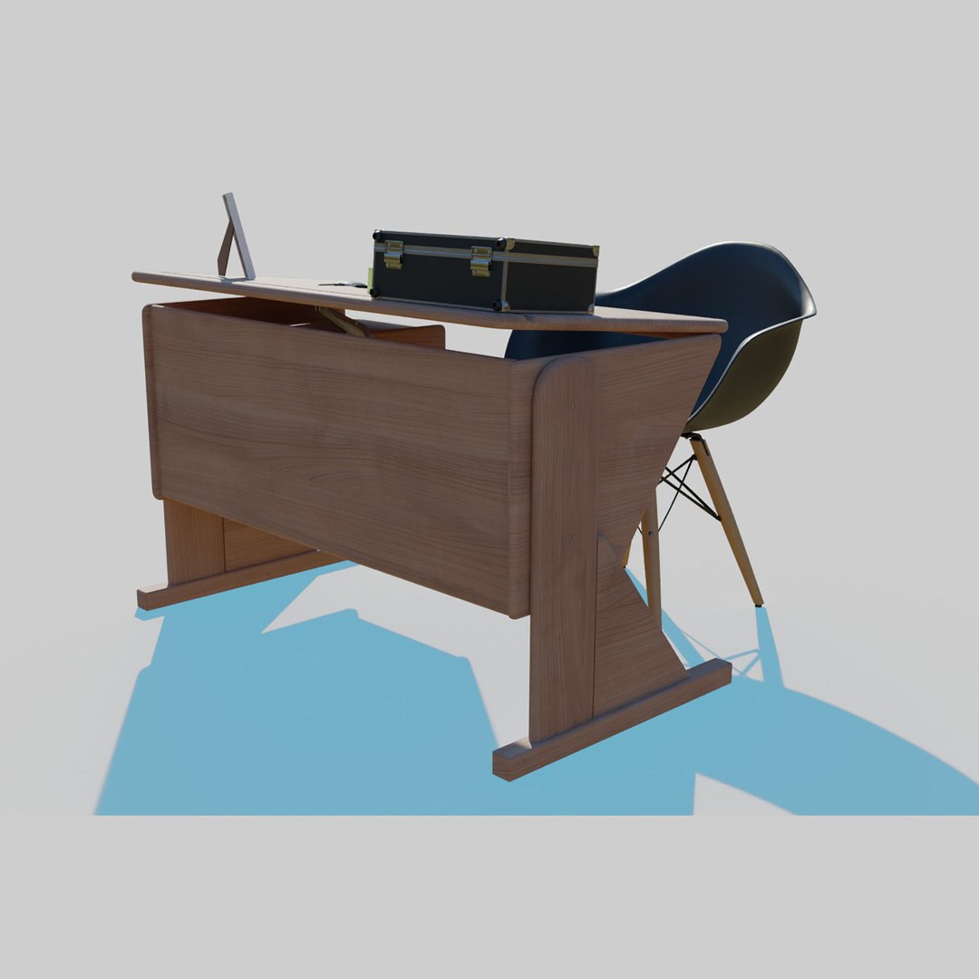 3D Drawing Workplace - TurboSquid 1961029