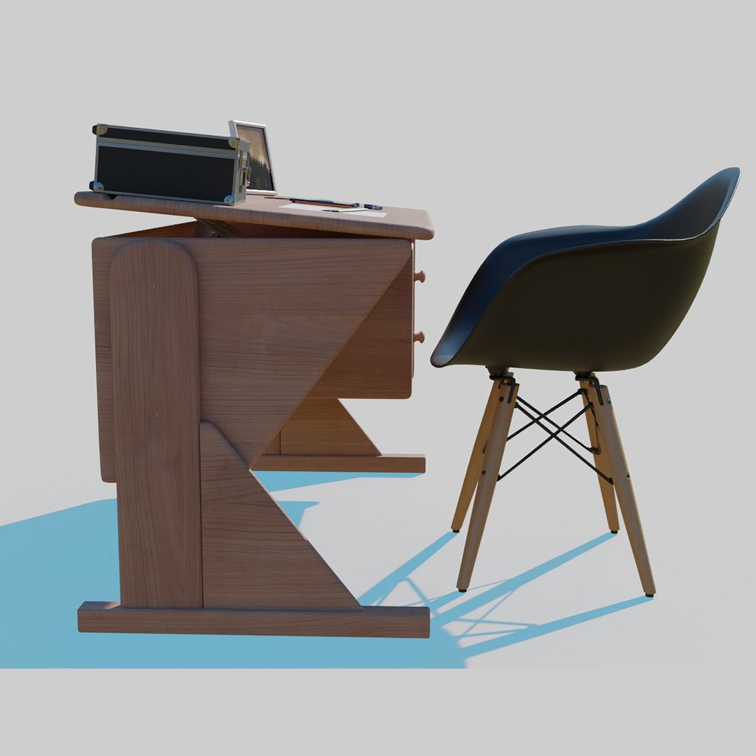 3D Drawing Workplace - TurboSquid 1961029