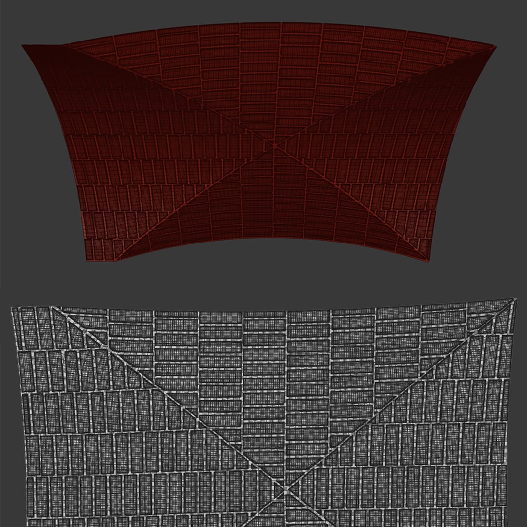 3D Vaulted Ceiling Model - TurboSquid 1693146