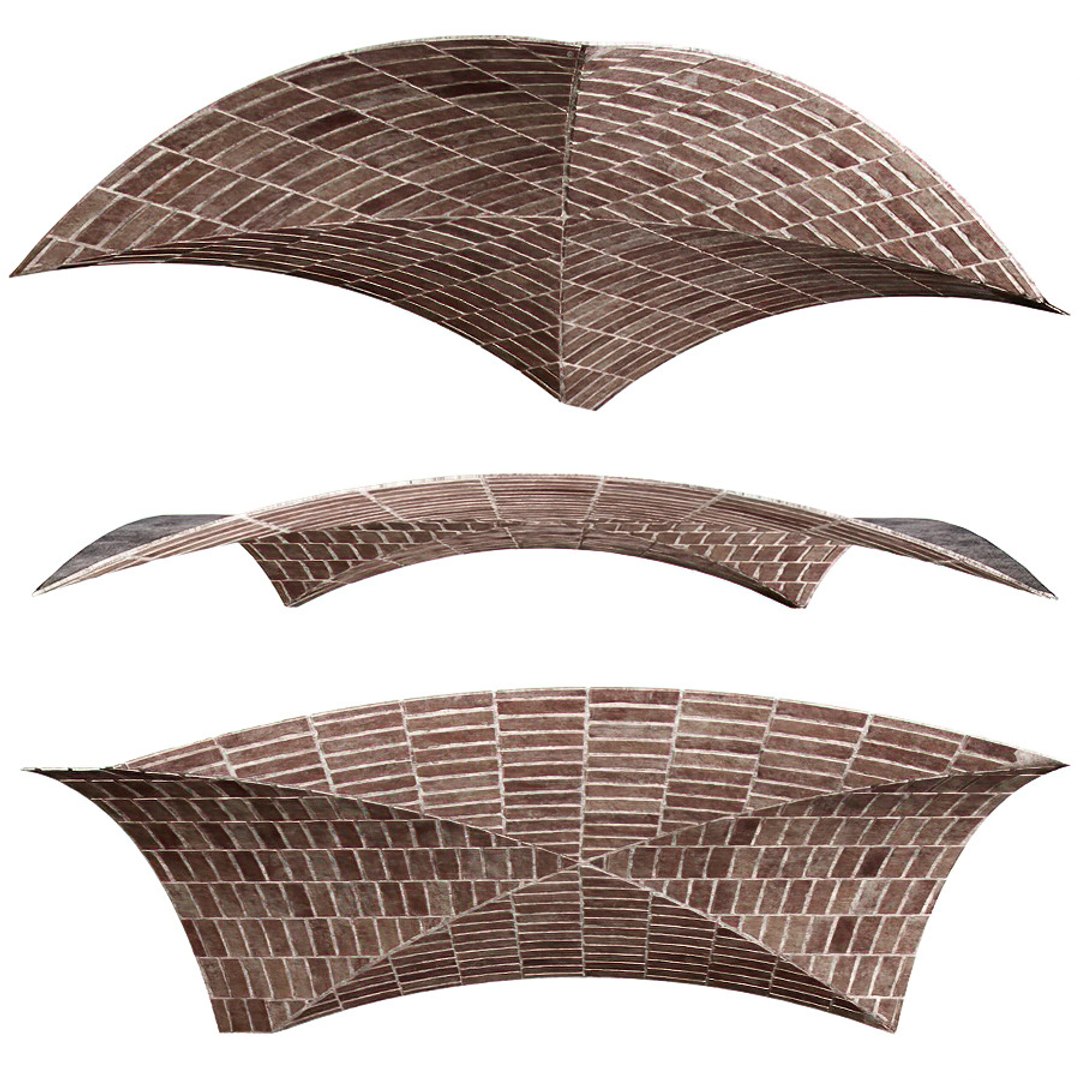 3D Vaulted Ceiling Model - TurboSquid 1693146