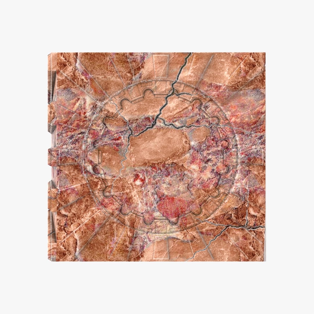 3d Cube Artifact Model