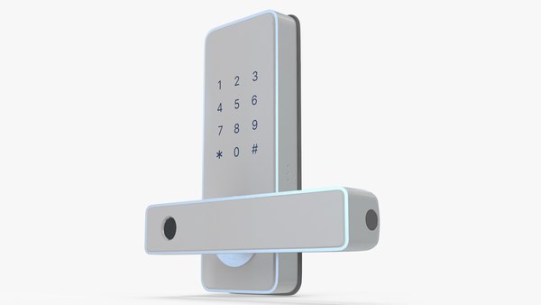 Fingerprint Smart Door Lock 3D - TurboSquid 1922172