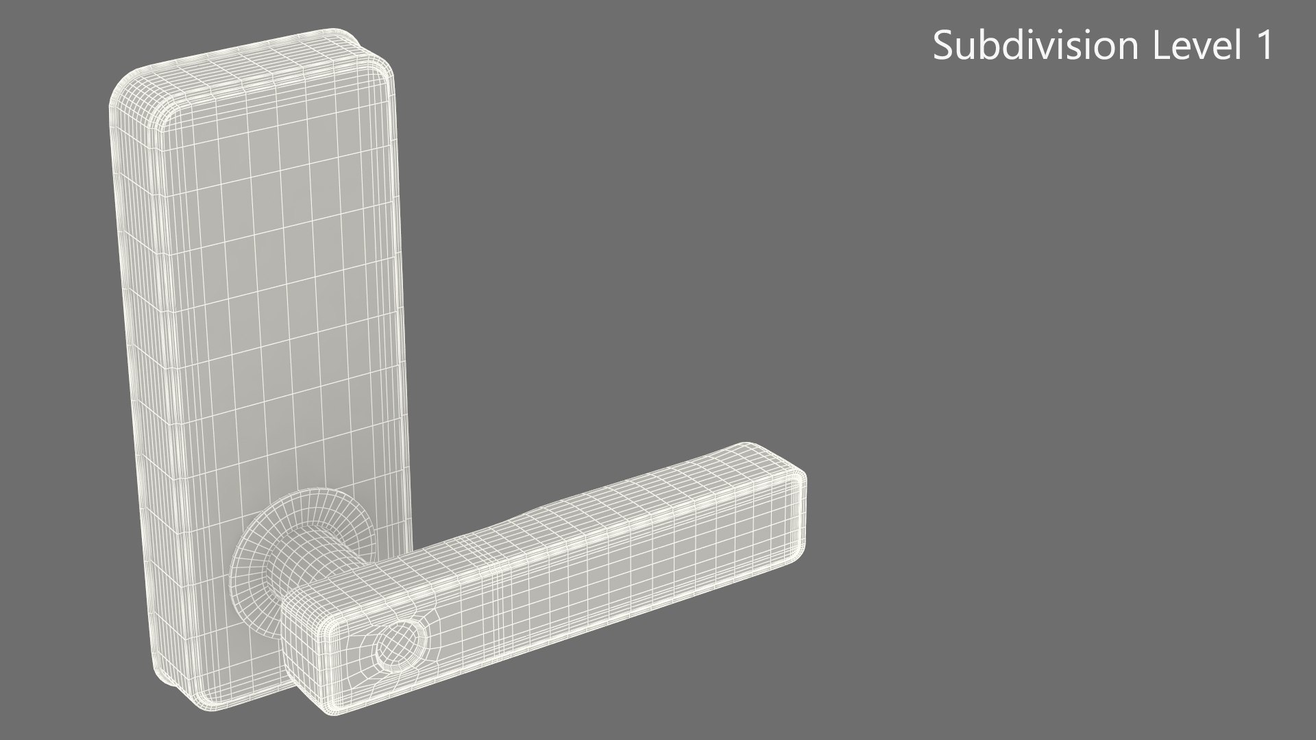 Fingerprint Smart Door Lock 3D - TurboSquid 1922172