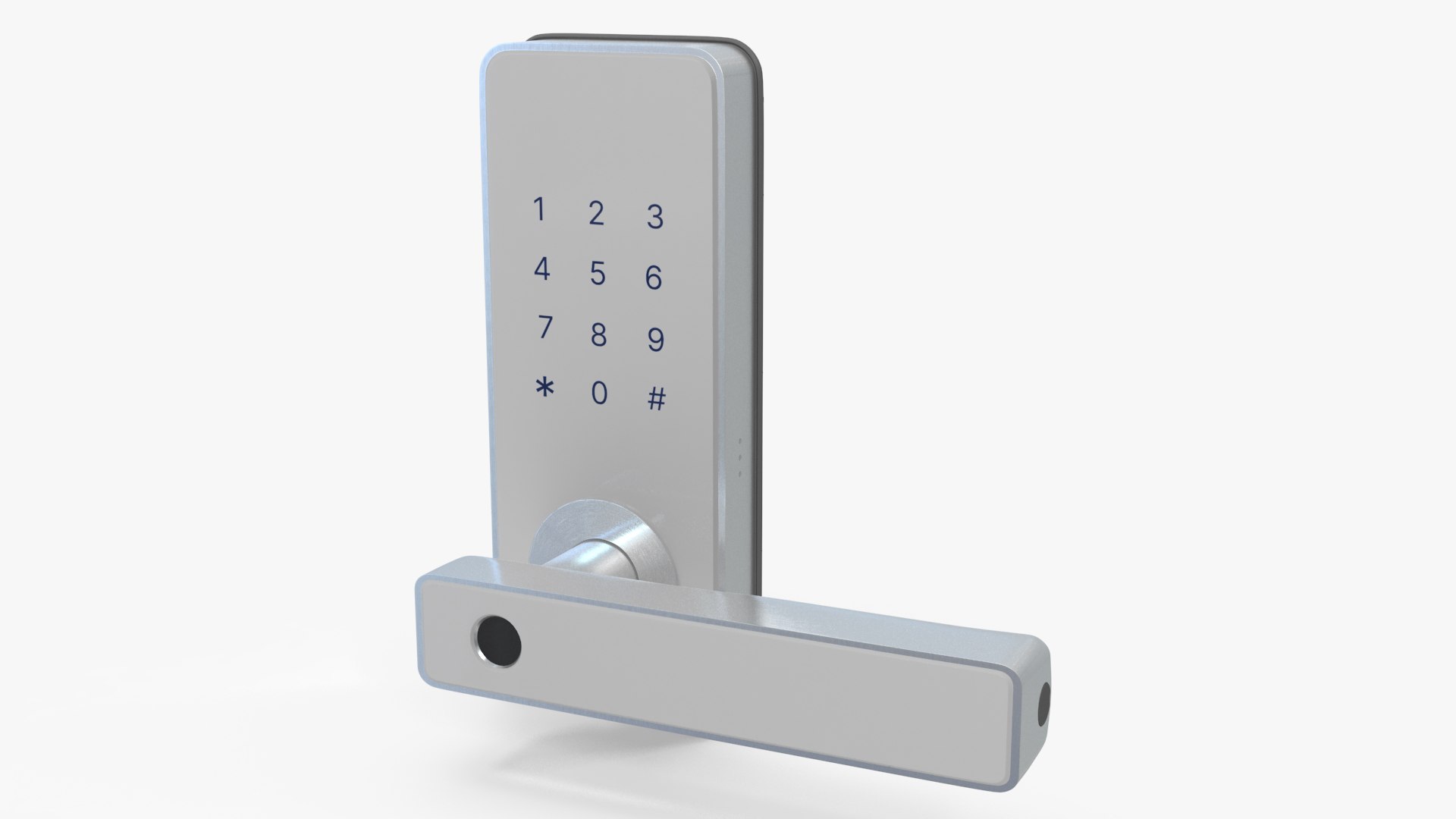 Fingerprint Smart Door Lock 3D - TurboSquid 1922172