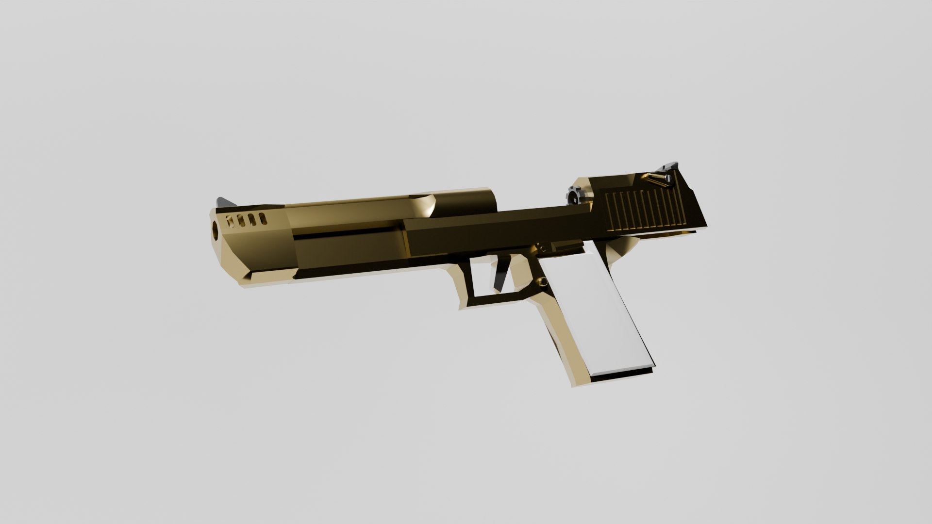 3D Low Detail Desert Eagle Deagle - TurboSquid 2166946