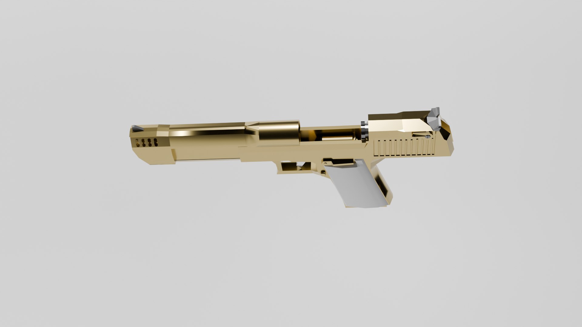 3D Low Detail Desert Eagle Deagle - TurboSquid 2166946