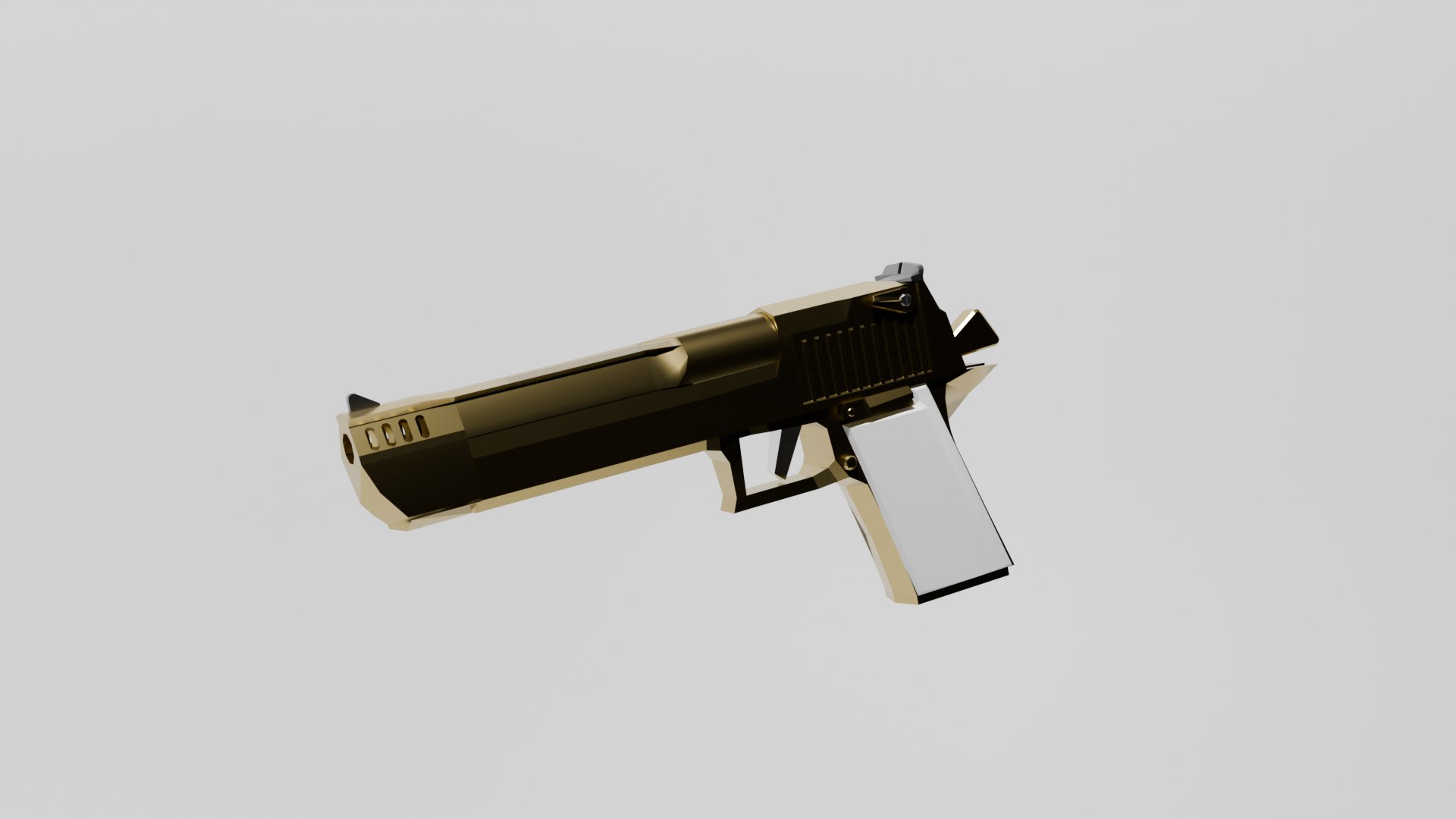 3D Low Detail Desert Eagle Deagle - TurboSquid 2166946