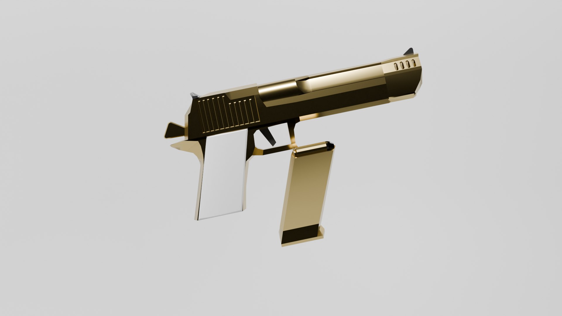 3D Low Detail Desert Eagle Deagle - TurboSquid 2166946