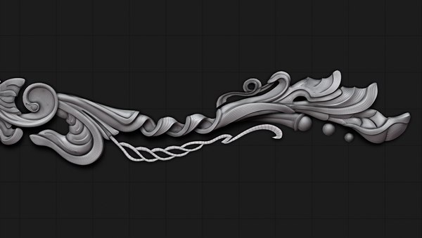 3D underline wall - TurboSquid 1697219