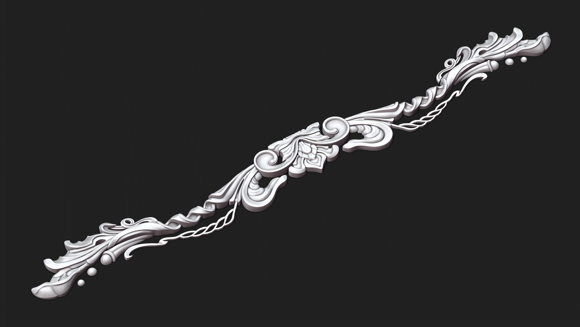 3D underline wall - TurboSquid 1697219