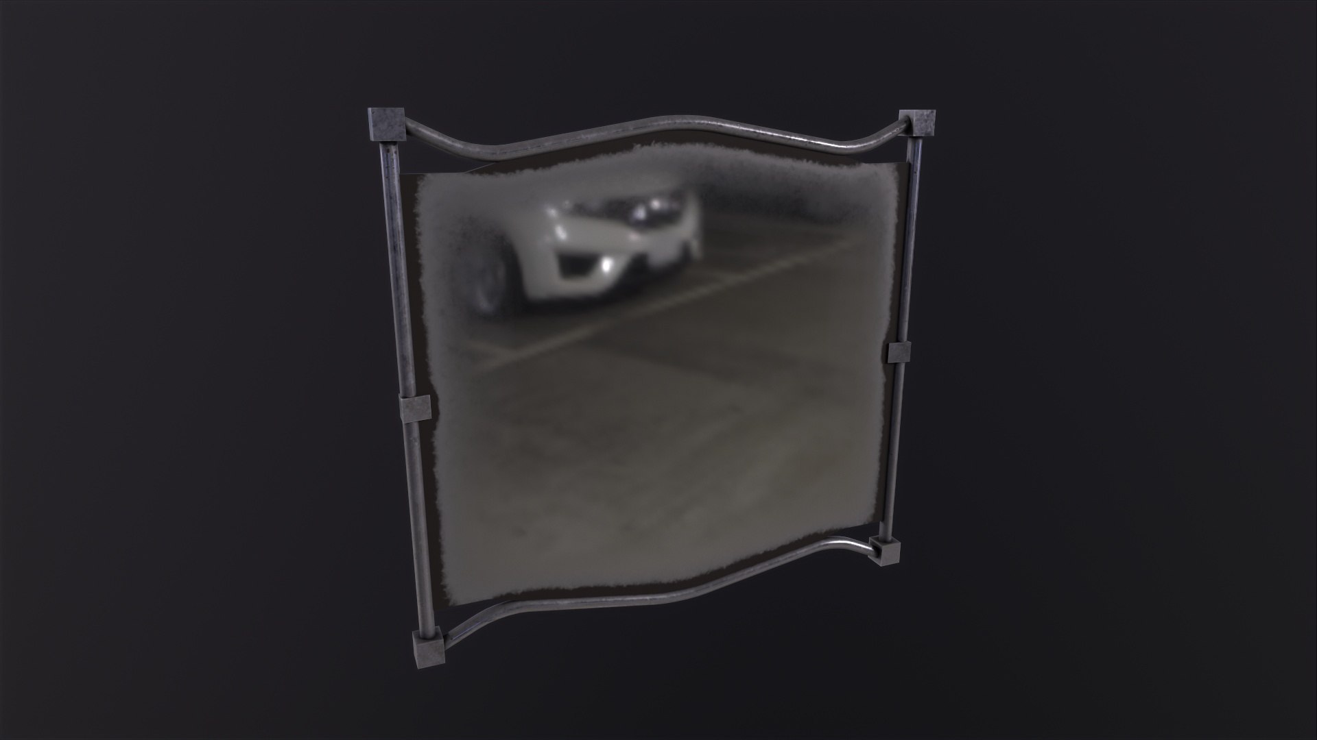 Wall Mirror 3D Model - TurboSquid 2129579