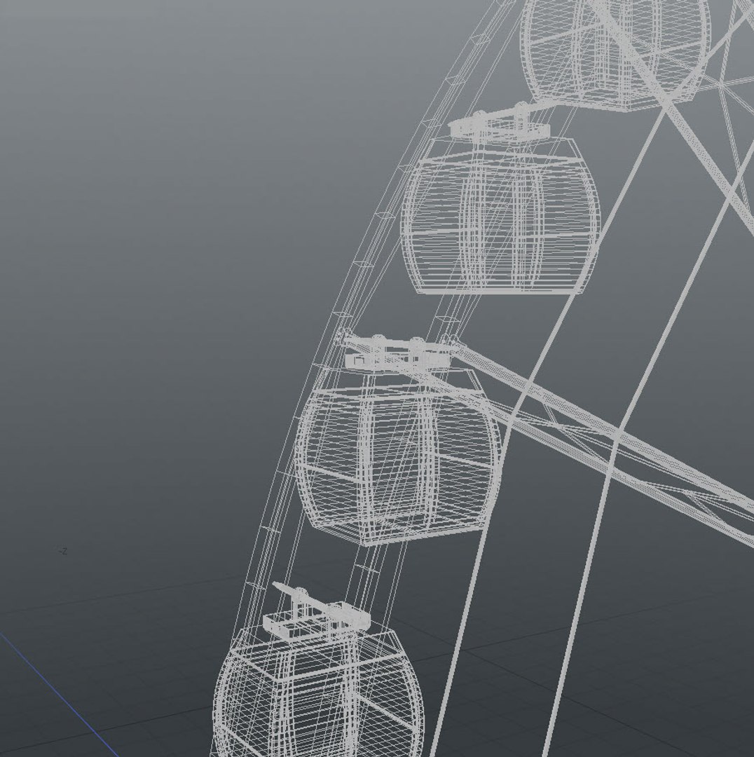Ferris Wheel Model - TurboSquid 1468469