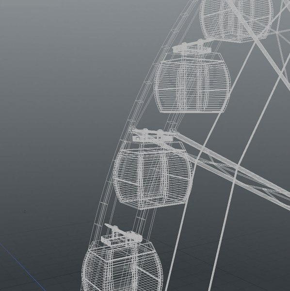Ferris wheel model - TurboSquid 1468469