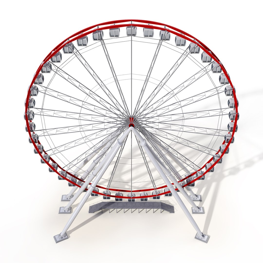 Ferris Wheel Model - TurboSquid 1468469
