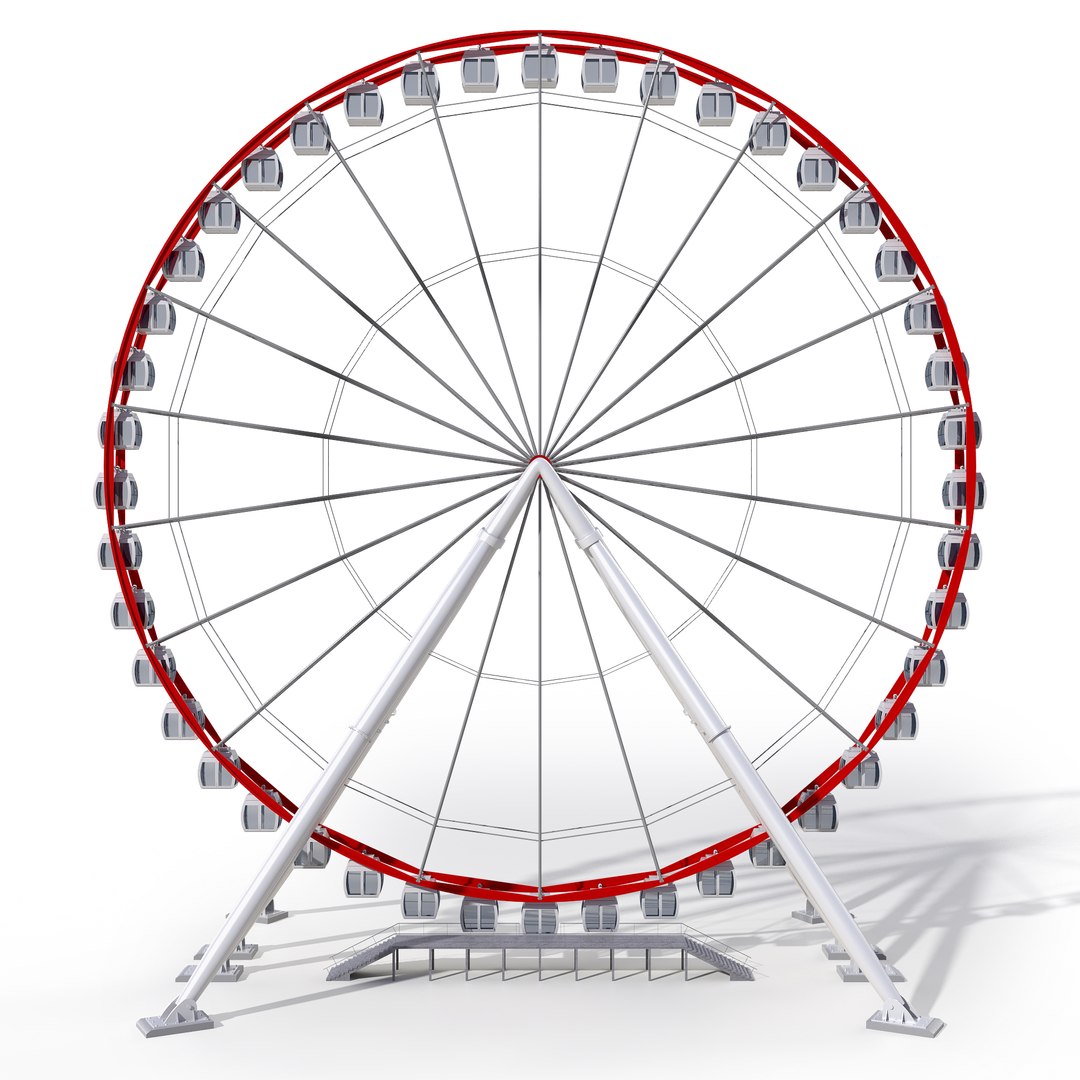 Ferris Wheel Model - TurboSquid 1468469