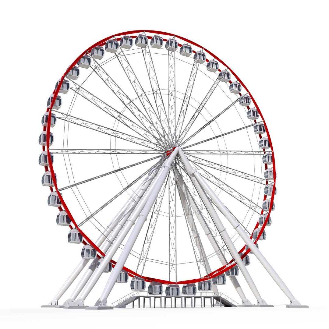Ferris Wheel Model - TurboSquid 1468469
