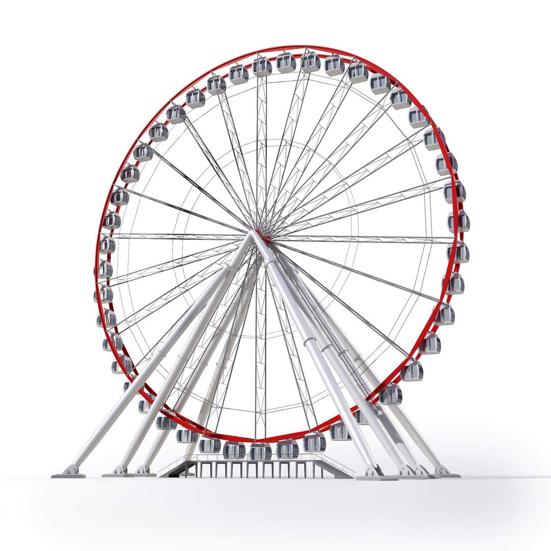 Ferris Wheel Model - TurboSquid 1468469