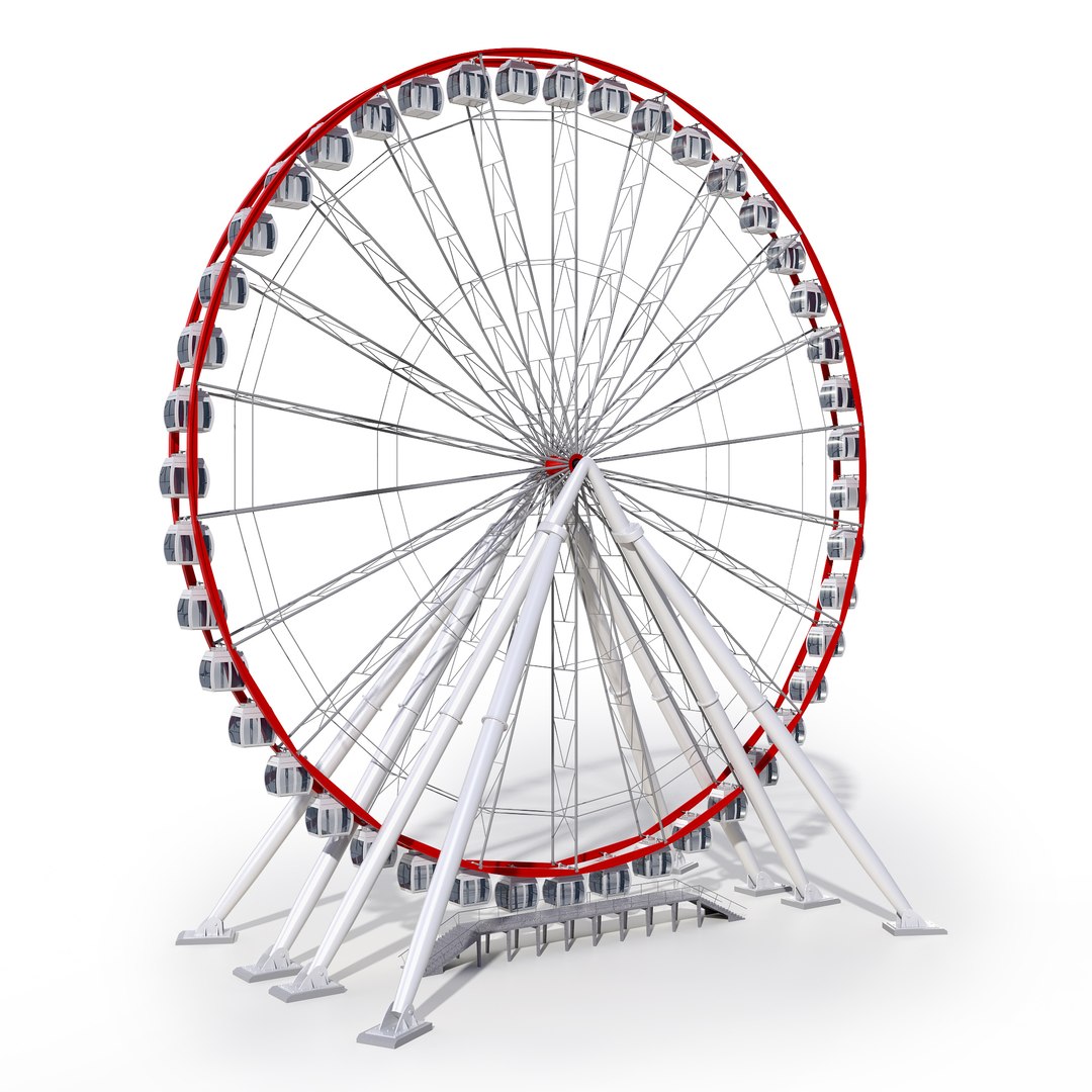 Ferris Wheel Model - TurboSquid 1468469
