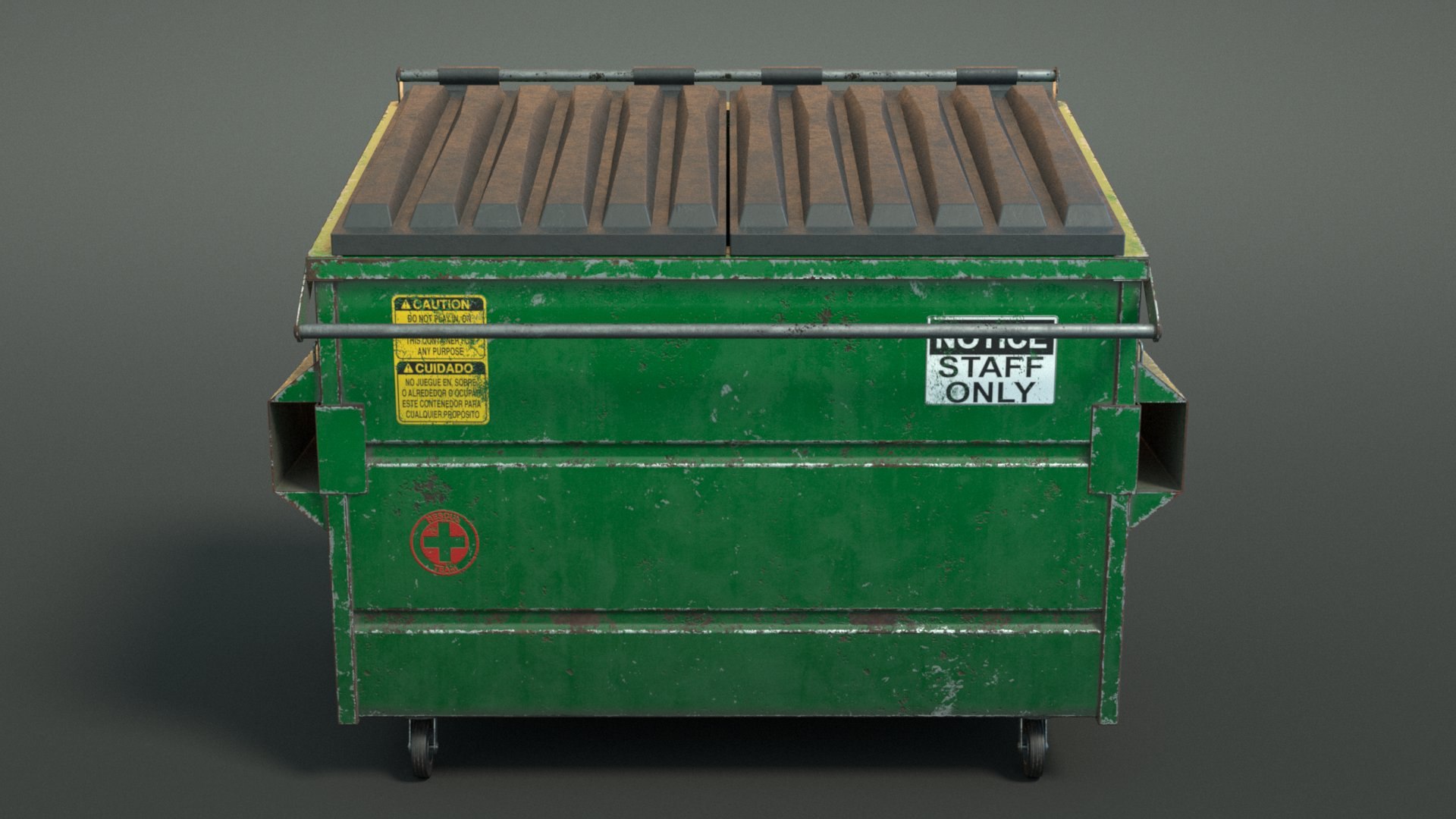 Dumpsters 3D - TurboSquid 1947456