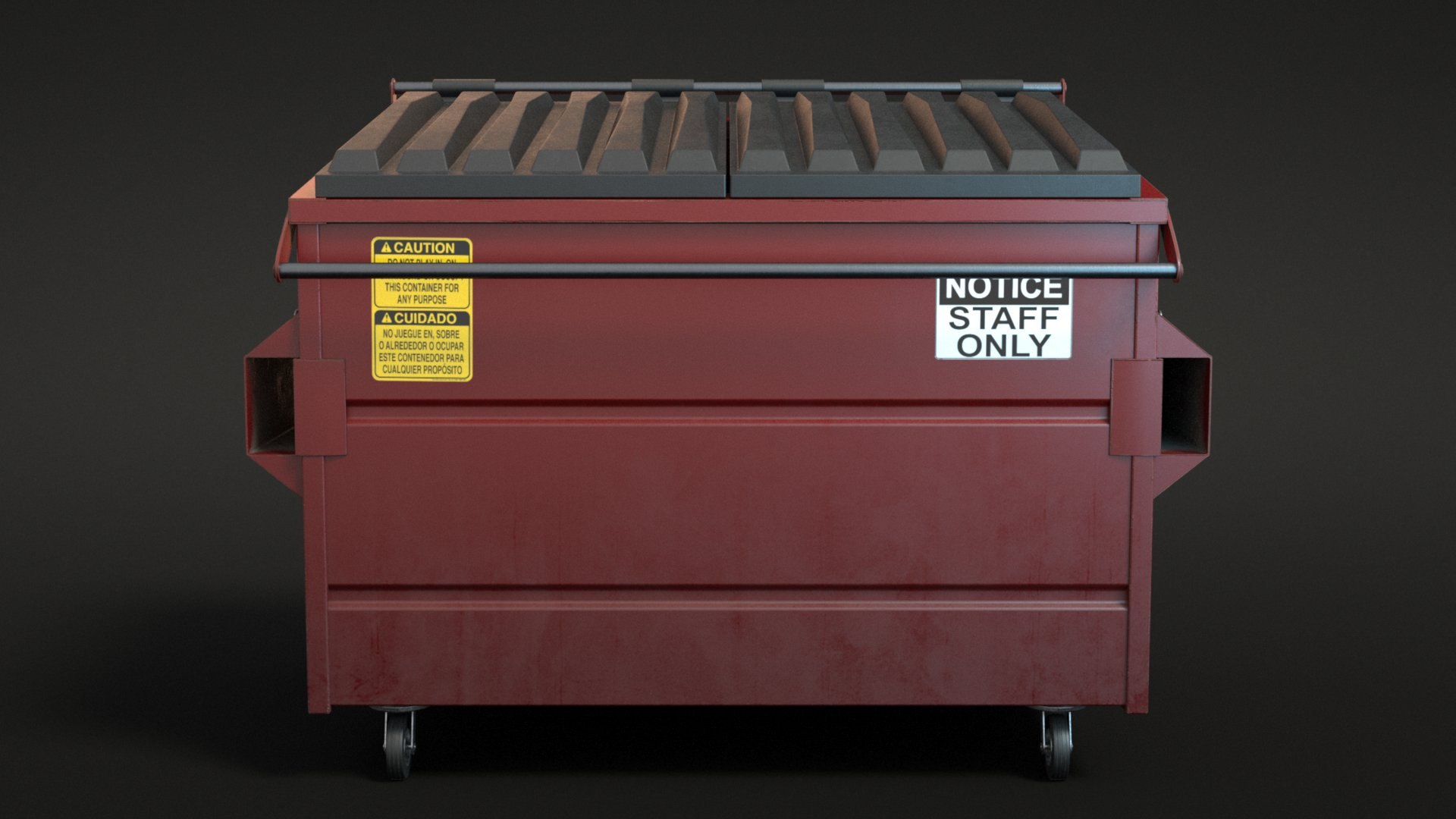 Dumpsters 3D - TurboSquid 1947456