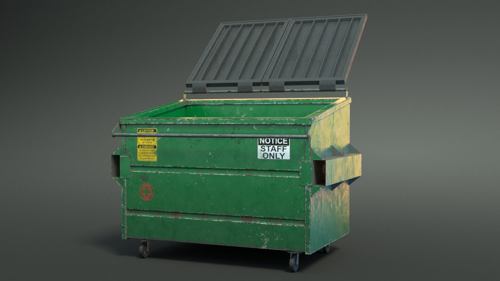 Dumpsters 3D - TurboSquid 1947456