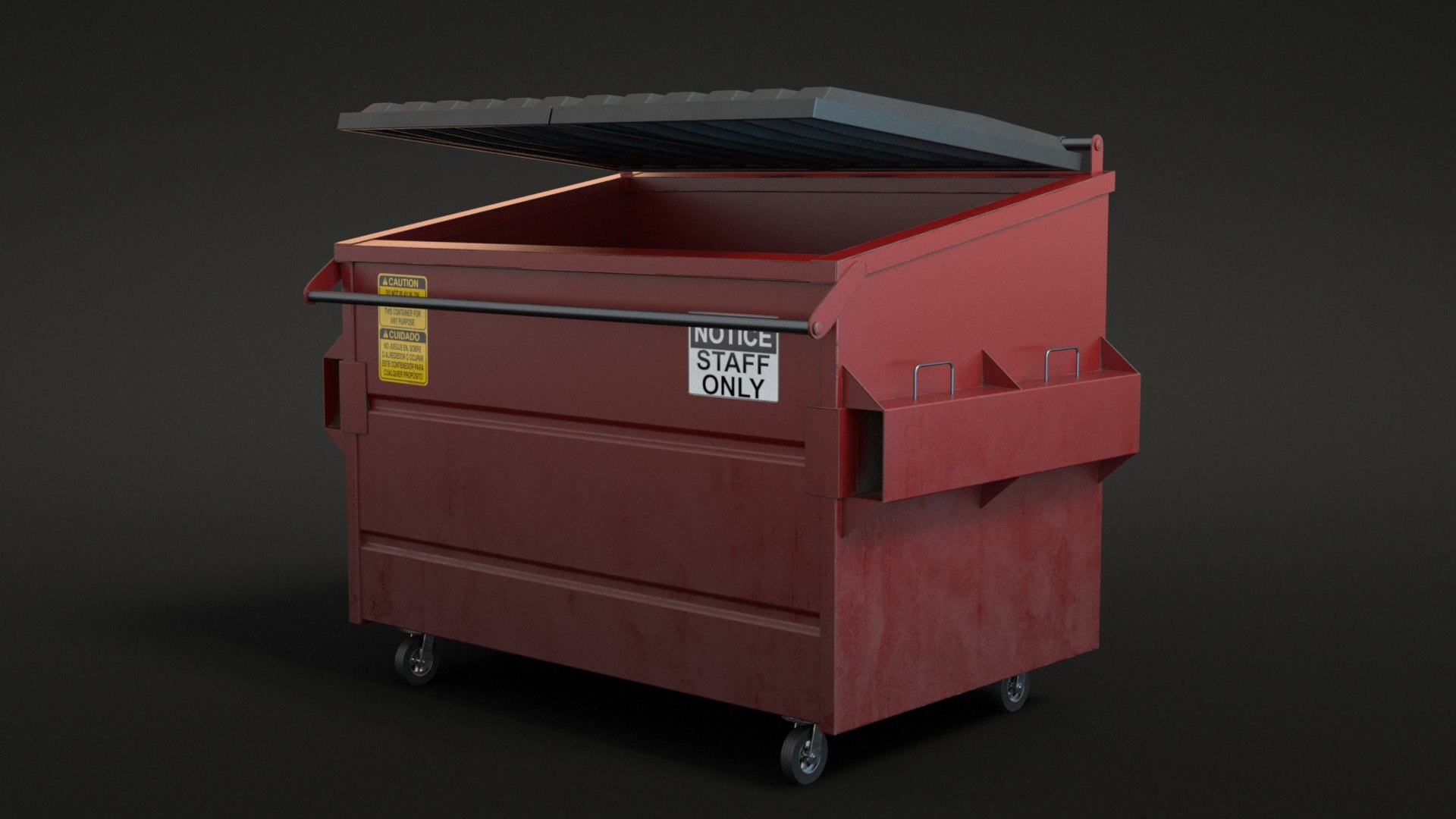 Dumpsters 3D - TurboSquid 1947456