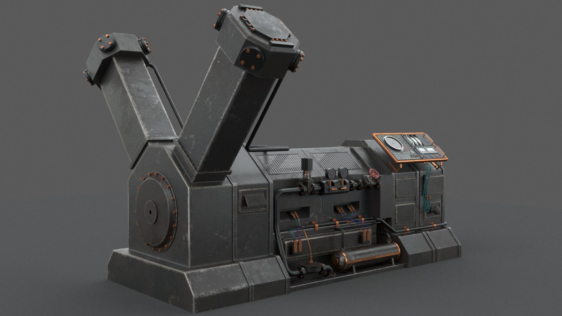 Machinery Device Industrial 3D Model - TurboSquid 1342285