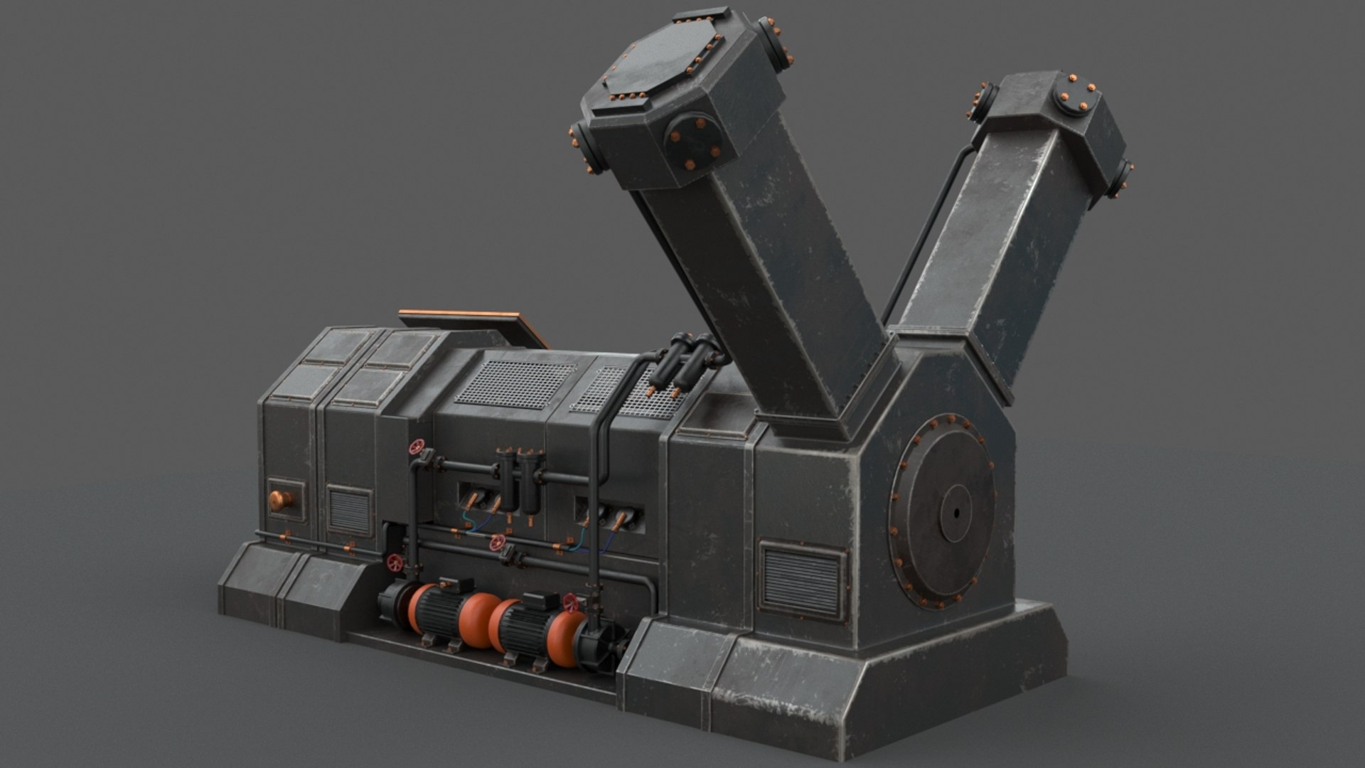 Machinery Device Industrial 3D Model - TurboSquid 1342285