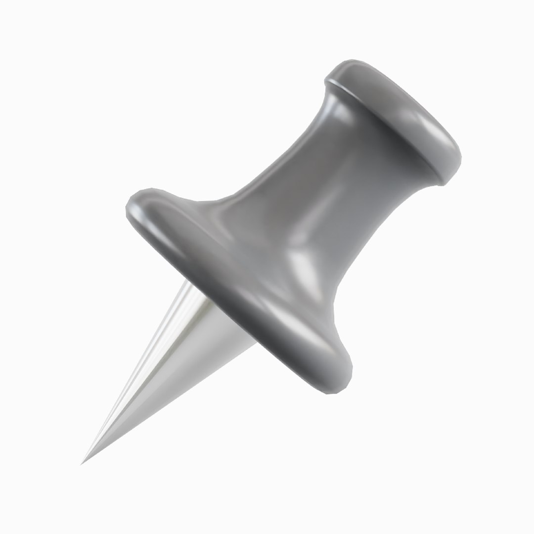 Pushpin 05 3D Model - TurboSquid 2285433