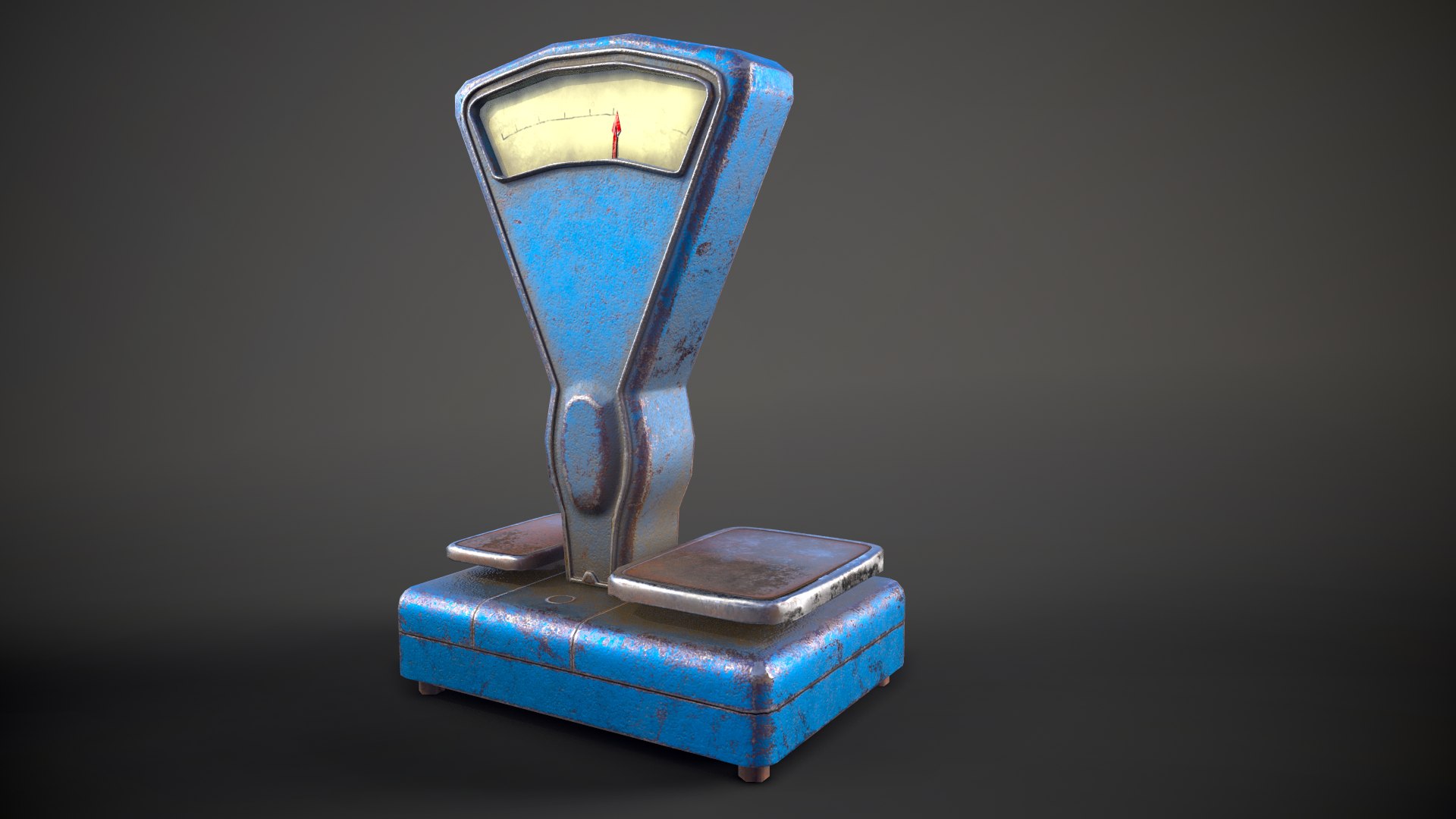 3D Old Scales Model - TurboSquid 1510349
