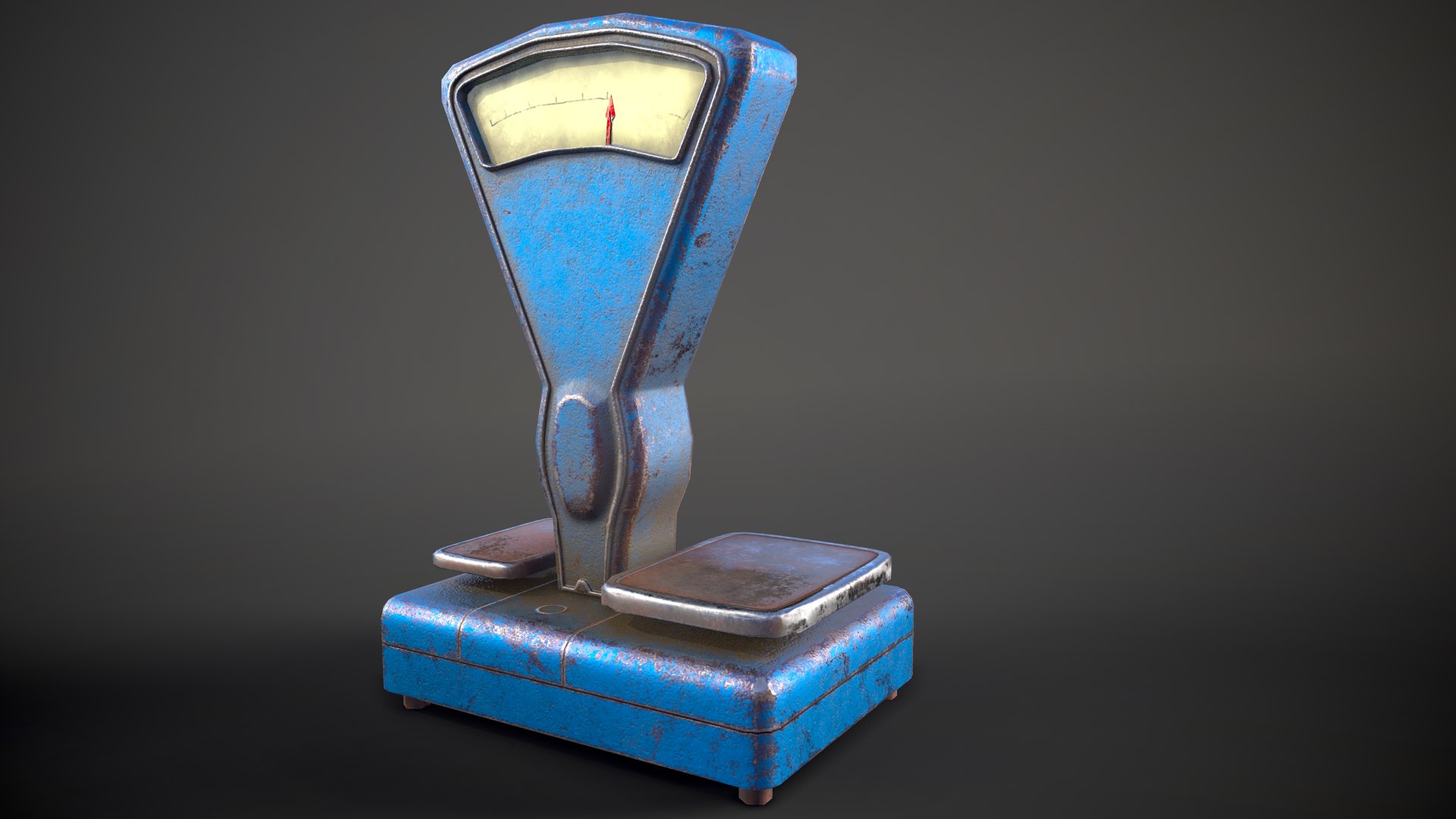 3D Old Scales Model - TurboSquid 1510349