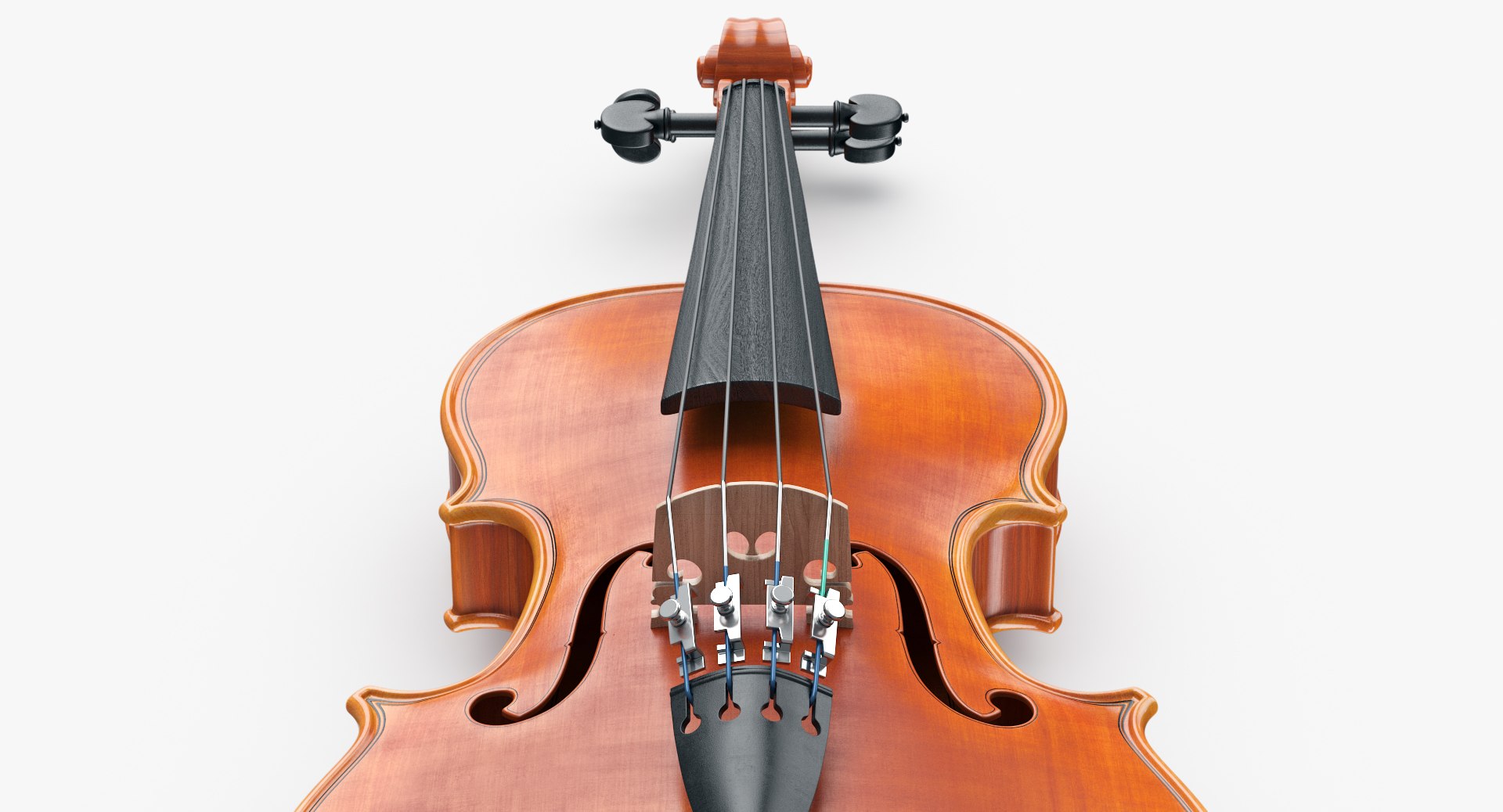 violin viola 3d model