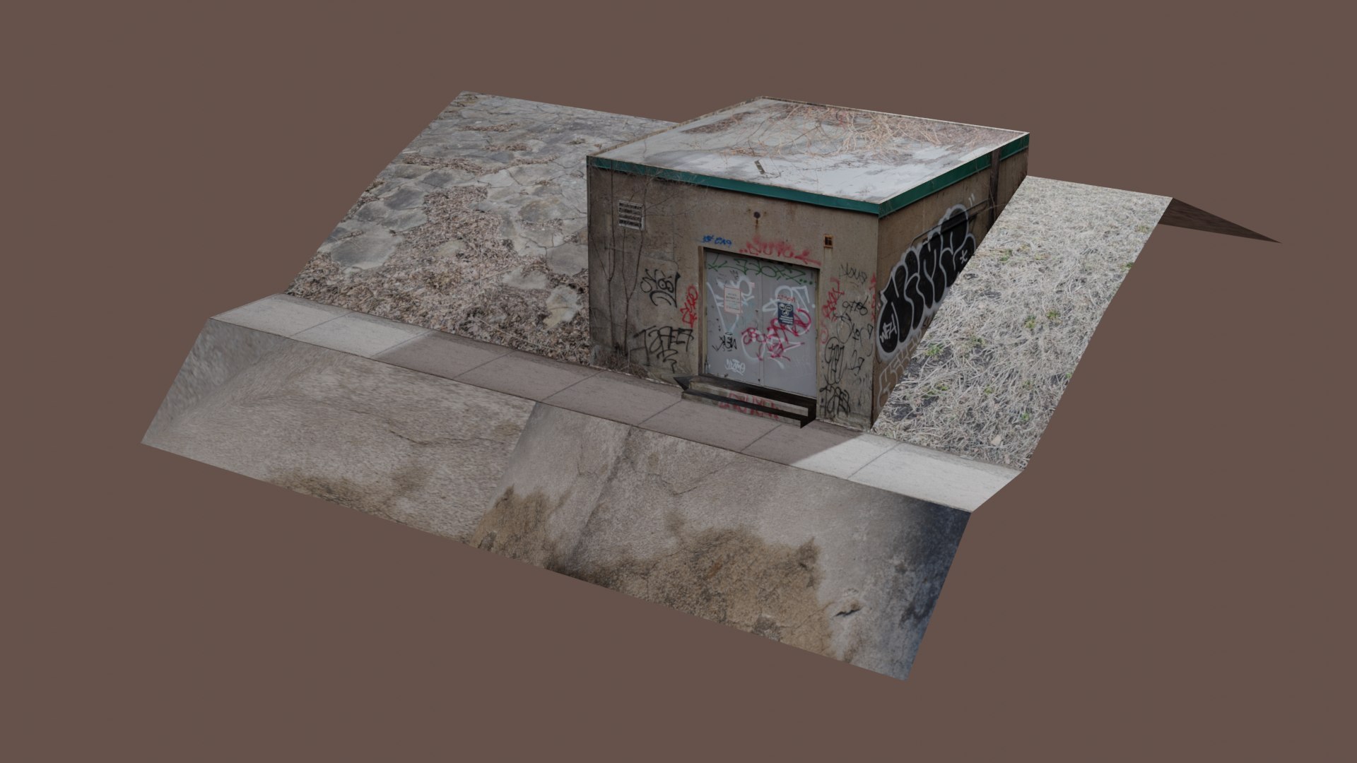 3D Montreal Pomp Station Cabin - TurboSquid 2201092
