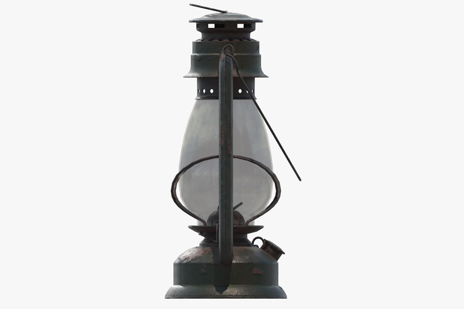Old kerosen oil Lamp 3D model - TurboSquid 2006199