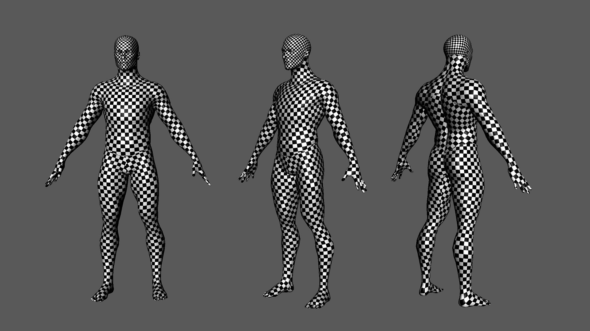 3D Male - Topology UV Map - TurboSquid 2270120