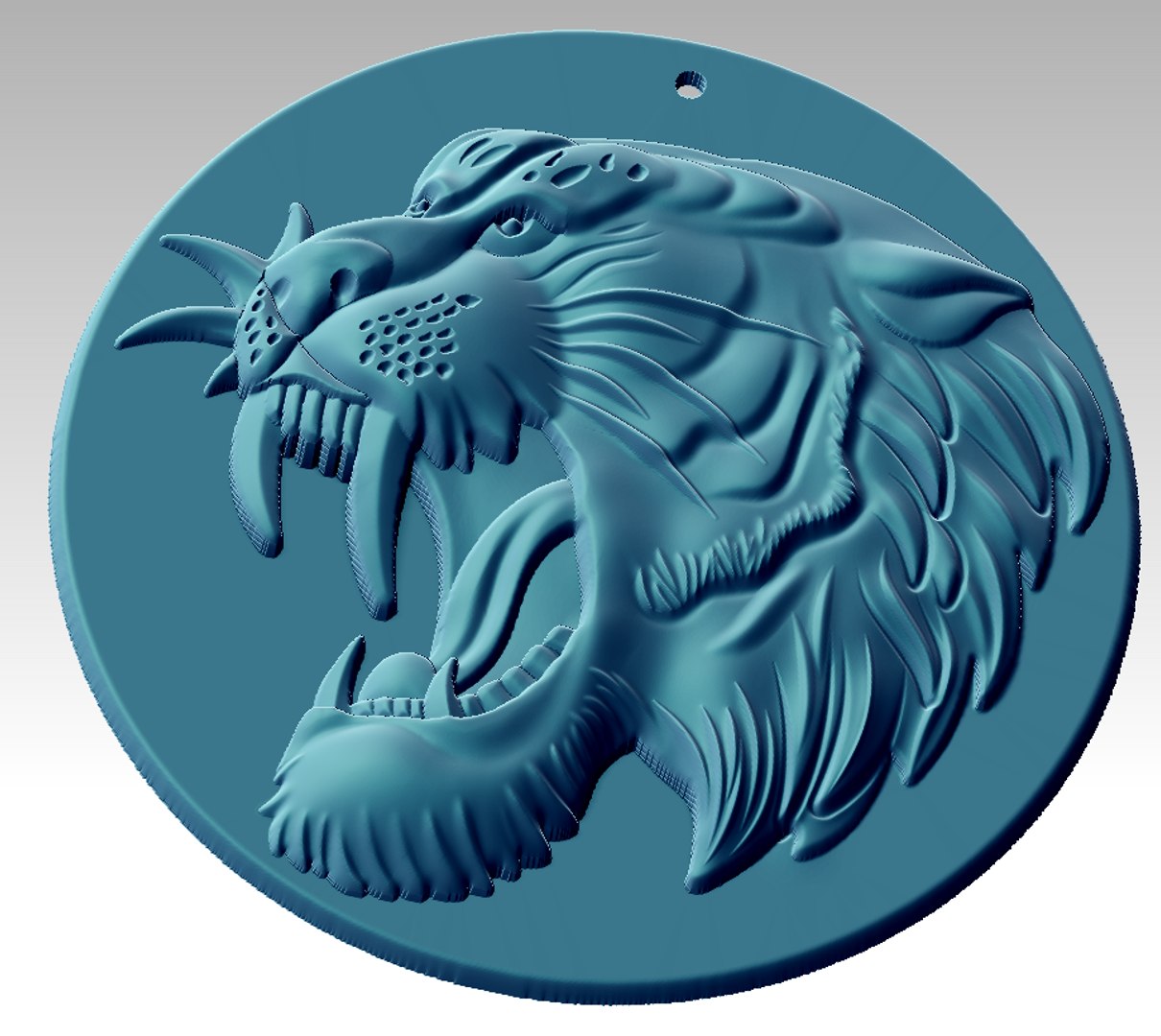 Tiger Head Model - TurboSquid 1607924