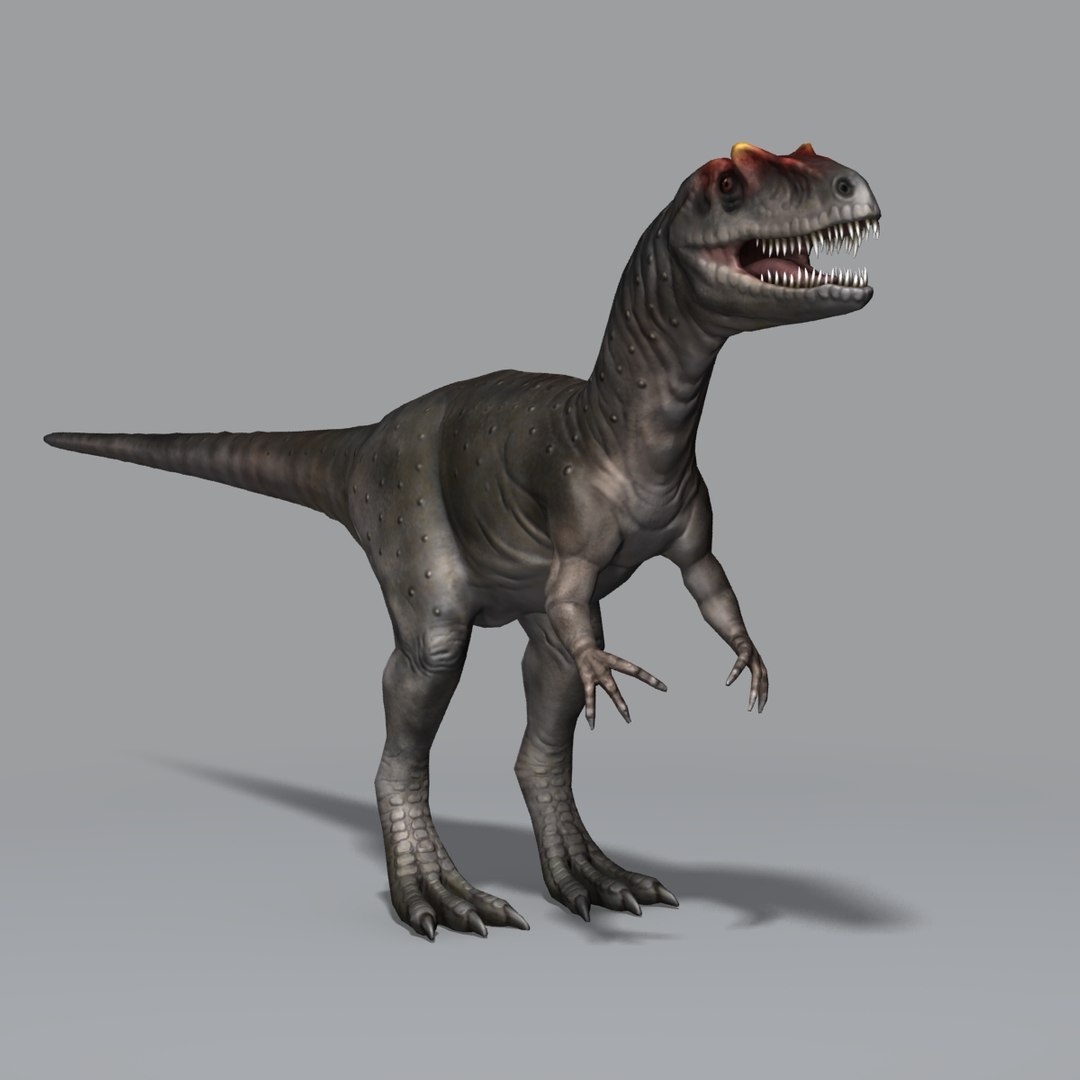 Dinosaur Allosaurus 3d Model