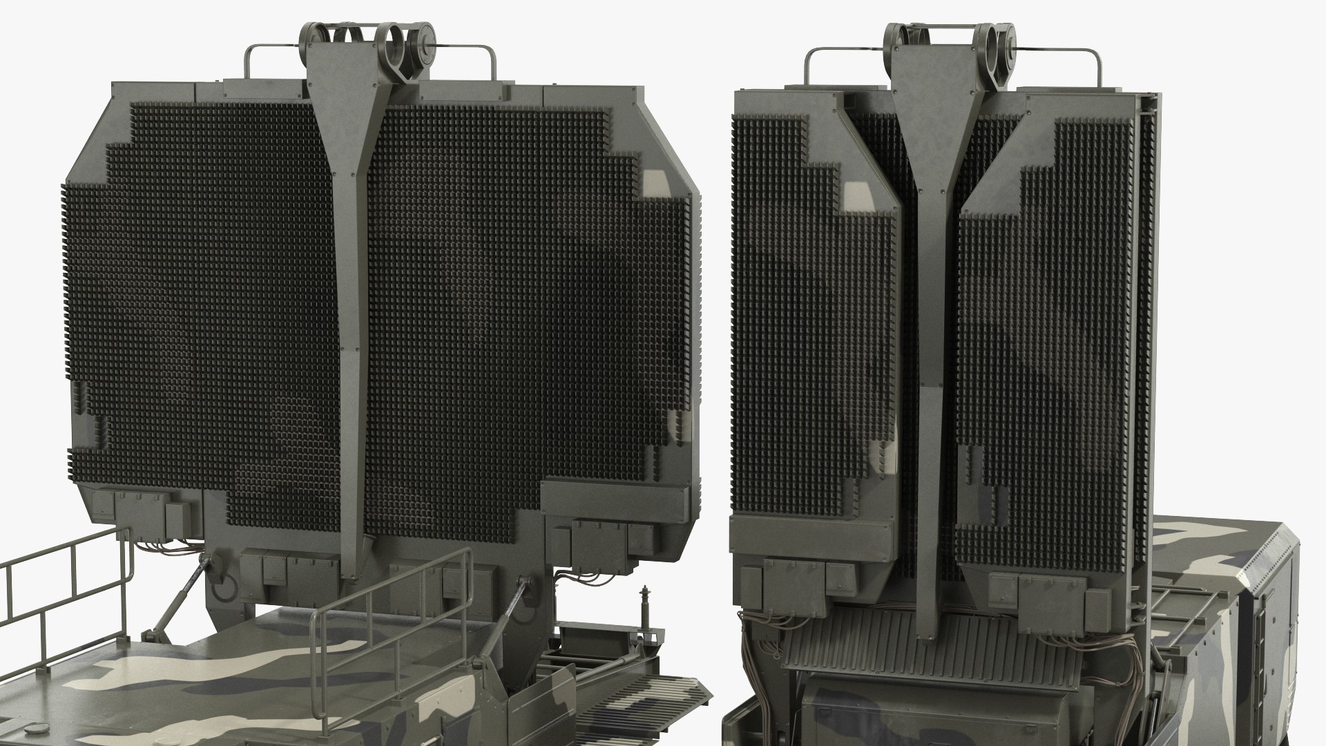 Phased array aquisition radar model - TurboSquid 1650715