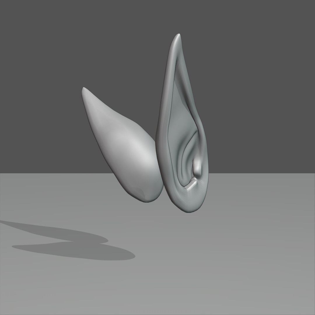 3D elf ears - TurboSquid 1464882