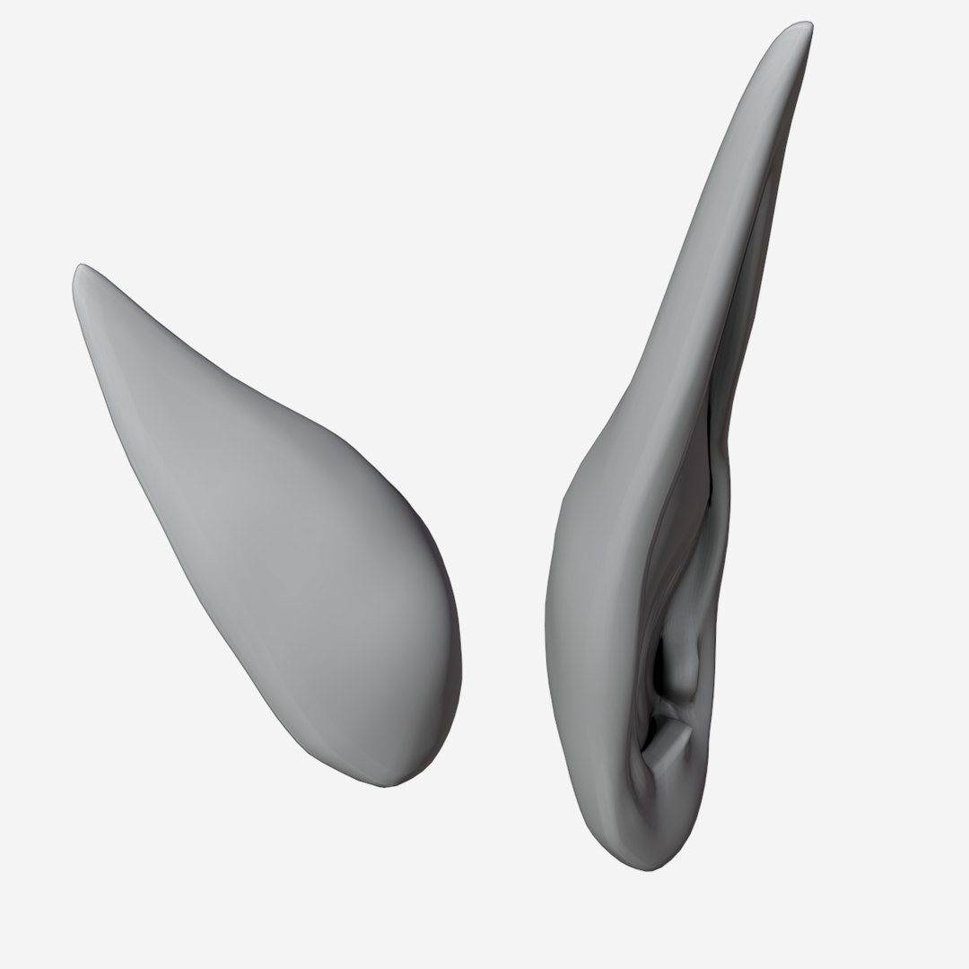 3D Elf Ears - TurboSquid 1464882
