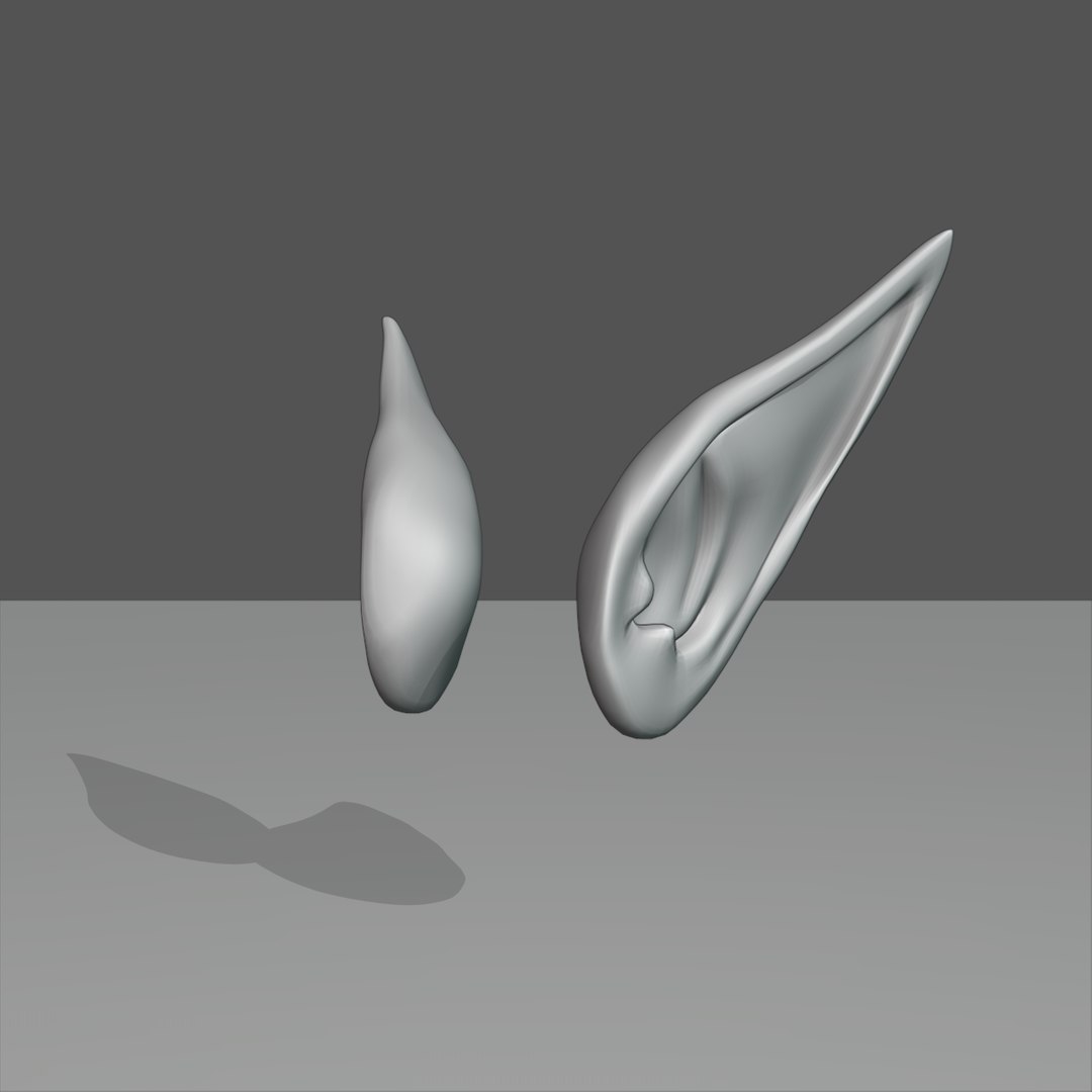 3D elf ears - TurboSquid 1464882