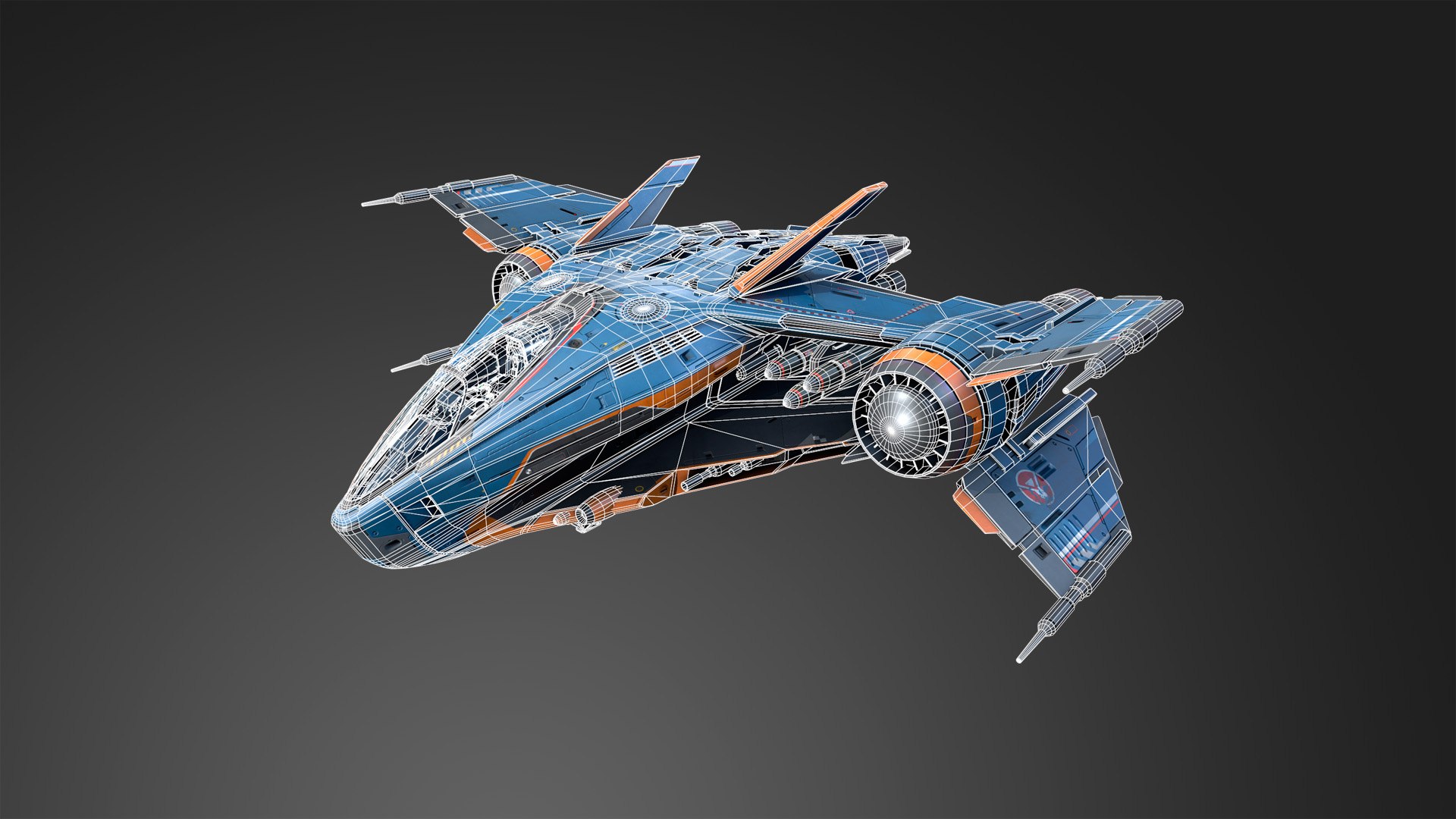 SF Smuggler Bomber 3D Model - TurboSquid 1801184